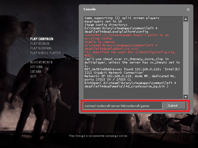 How to Quickly Find and Join Your Left 4 Dead Server | Left 4 Dead | Knowledgebase Article ...